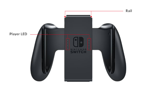 Joy Con Grip Diagram Nintendo Support