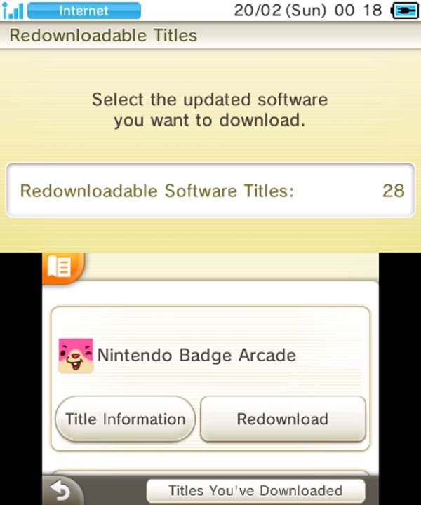 Nintendo 3ds software download store